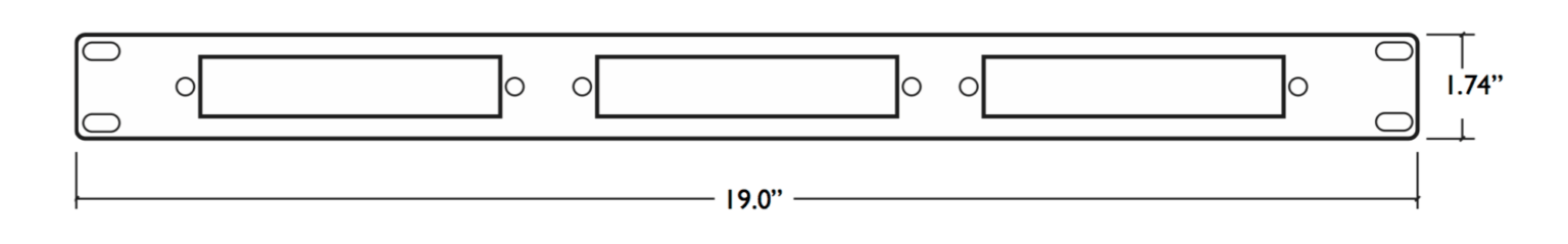Rack Mount Adapter Plate Holders | RLH Industries, Inc.